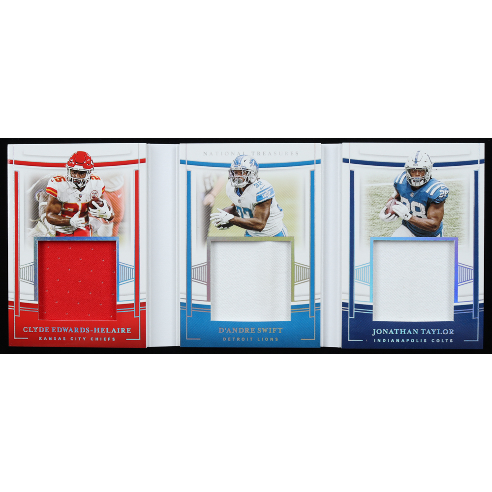 Clyde Edwards-Helaire / D'Andre Swift / Jonathan Taylor 2020 National ...