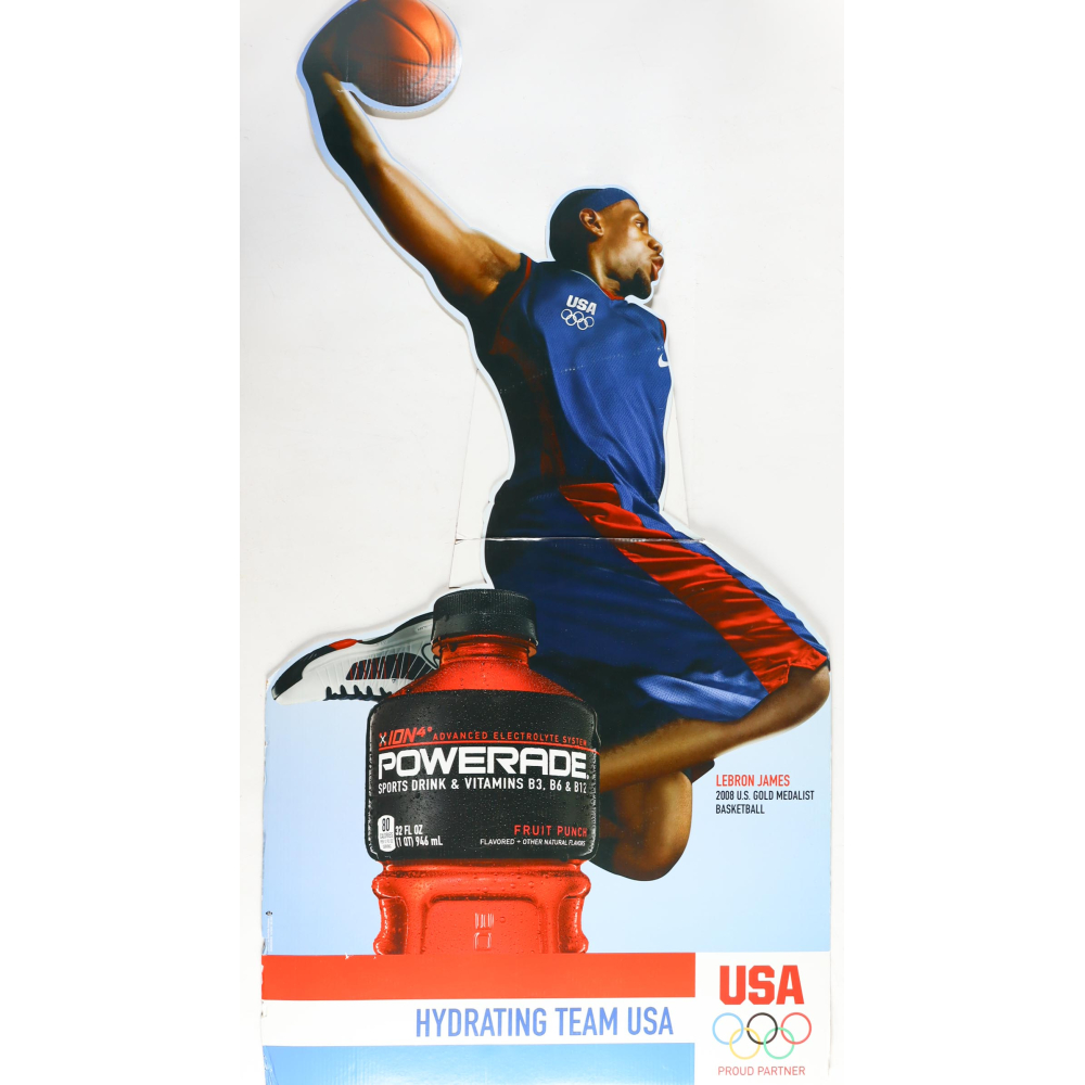 LeBron James 2008 Olympics Team USA Powerade Grocery Store Exclusive ...