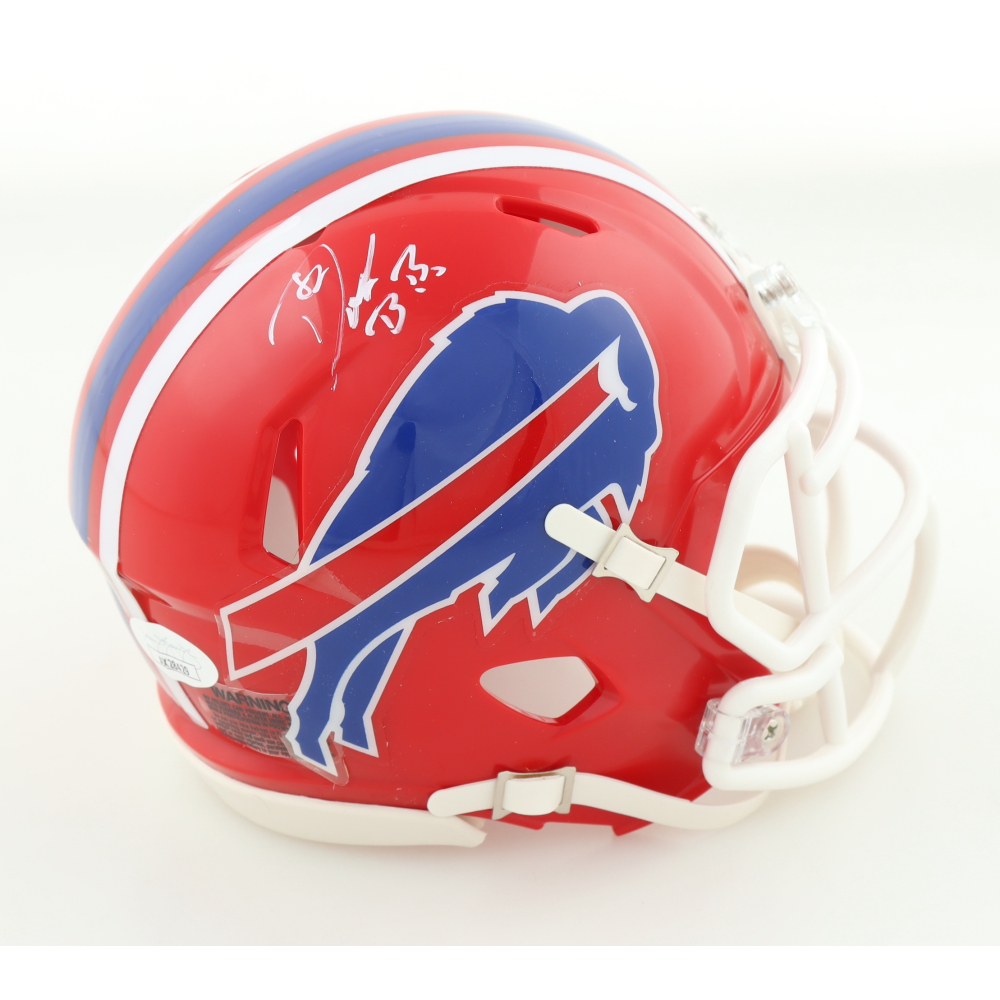 Don Beebe Signed Bills Speed Mini Helmet (JSA) | Pristine Auction