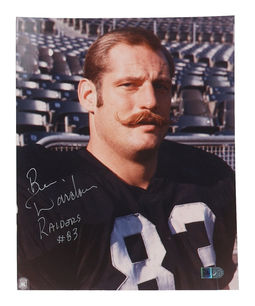 Ben Davidson Signed Raiders 8x10 Photo Inscribed "Raiders" (AIV ...