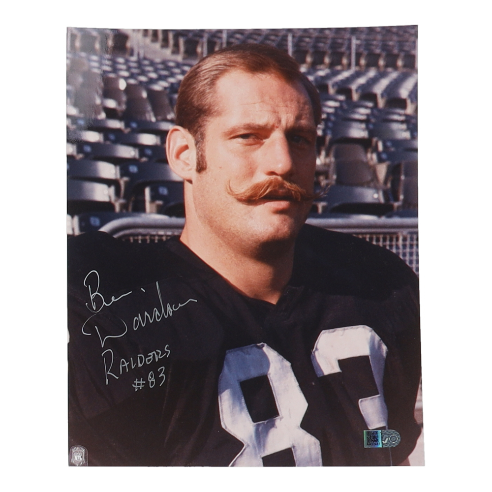 Ben Davidson Signed Raiders 8x10 Photo Inscribed "Raiders" (AIV ...