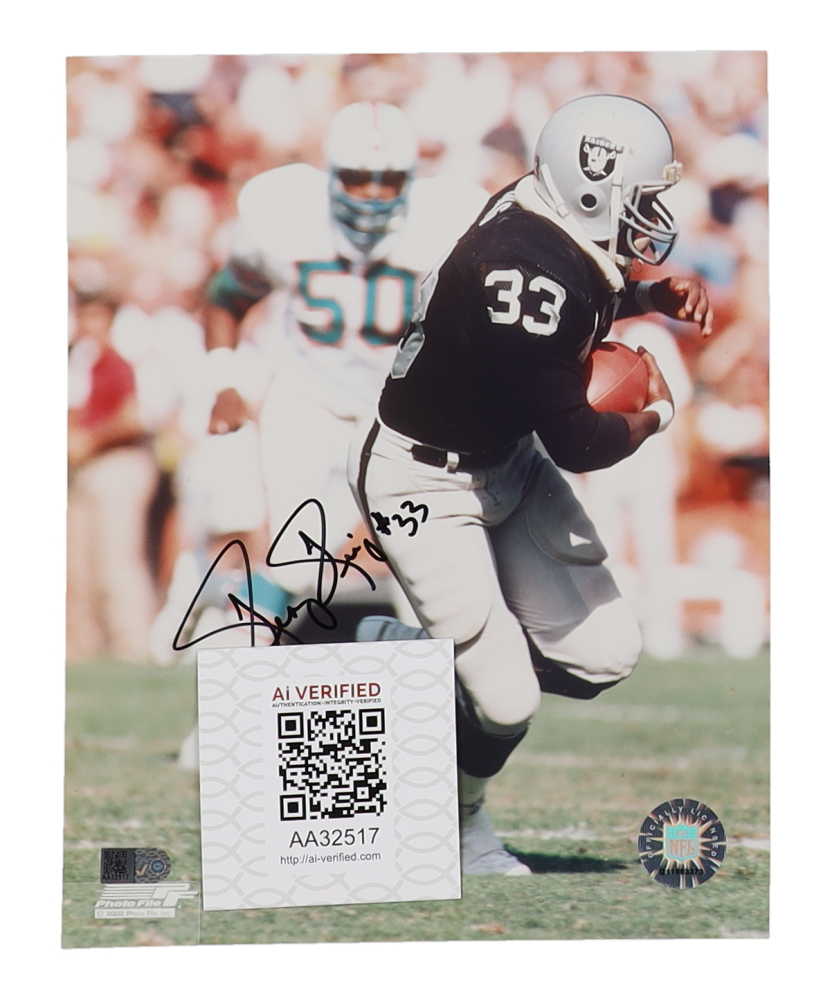 Kenny King Signed Raiders 8x10 Photo (AIV) | Pristine Auction