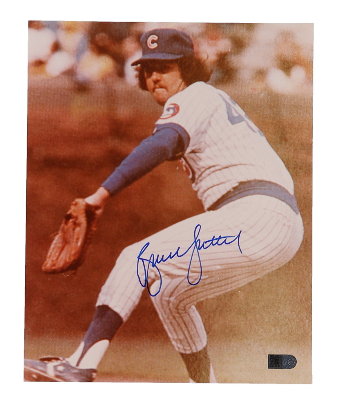 Bruce Sutter Signed Cubs 8x10 Photo (AIV) | Pristine Auction