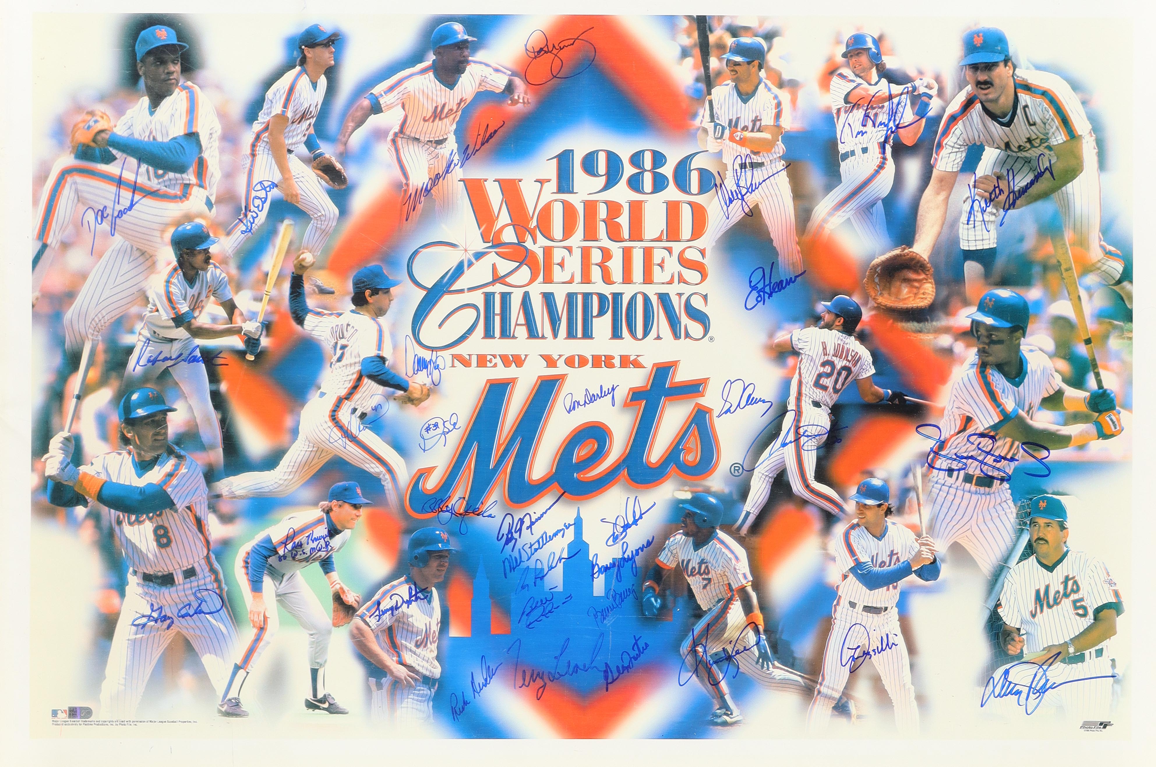 Gary Carter, Darryl Strawberry, Dwight Gooden, Keith Hernandez | 1986 ...