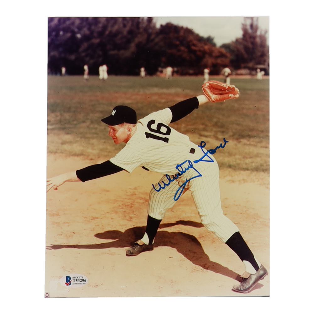 Whitey Ford Signed Yankees 8x10 Photo (Beckett) | Pristine Auction