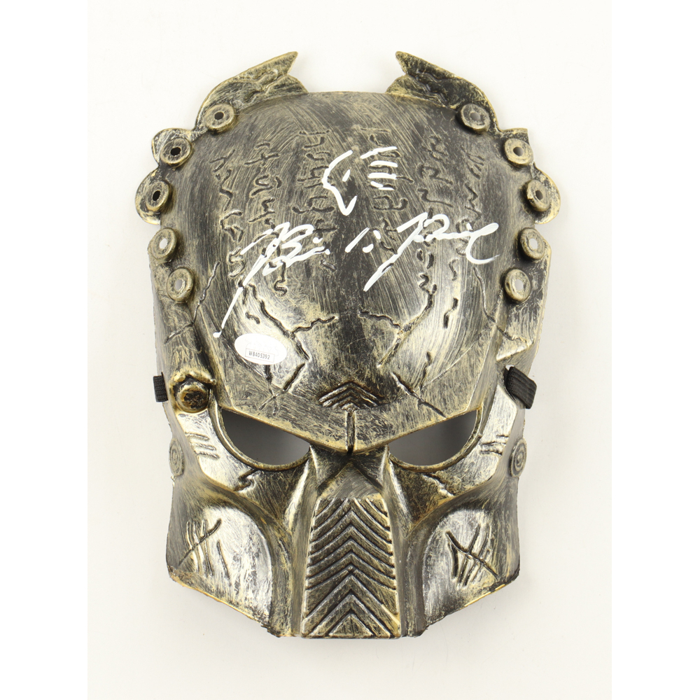 Brian A. Prince Signed "Predator" Mask with Hand-Drawn Predator Sketch ...