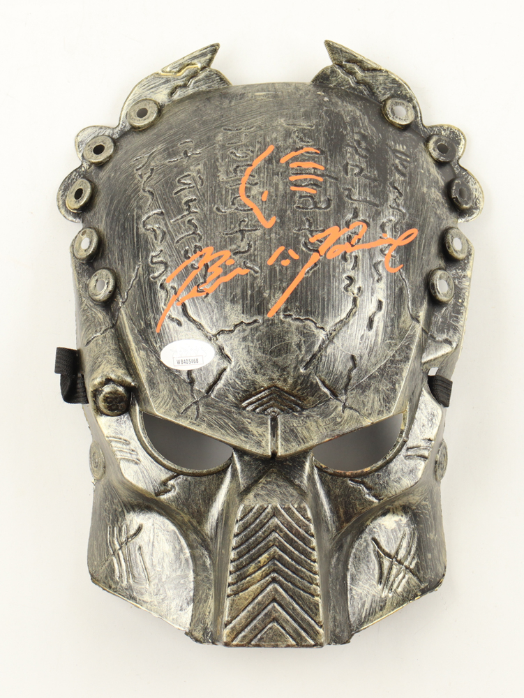 Brian A. Prince Signed "Predator" Mask with Hand-Drawn Predator Sketch ...