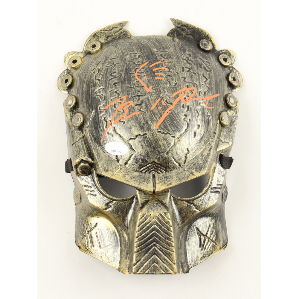 Brian A. Prince Signed "Predator" Mask with Hand-Drawn Predator Sketch ...