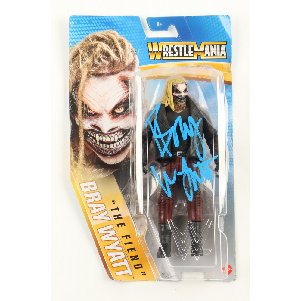Bray Wyatt Signed WWE Wrestlemania "The Fiend" Action Figure (JSA ...