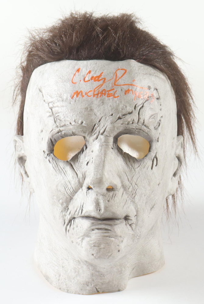 Cody Robinson Signed "Halloween" Michael Myers Mask Inscribed "Michael ...
