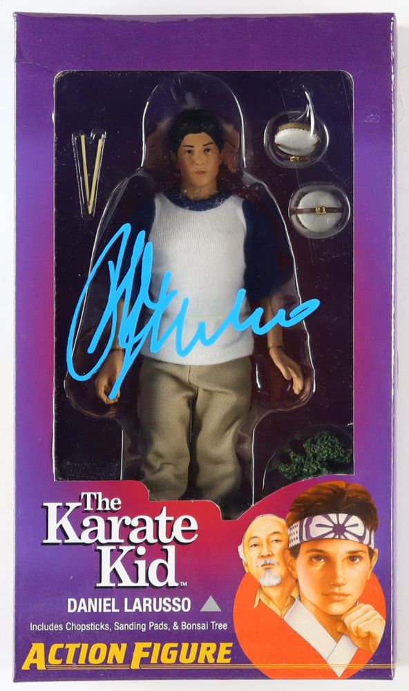 Ralph Macchio Signed "The Karate Kid" Action Figure" (JSA) | Pristine ...