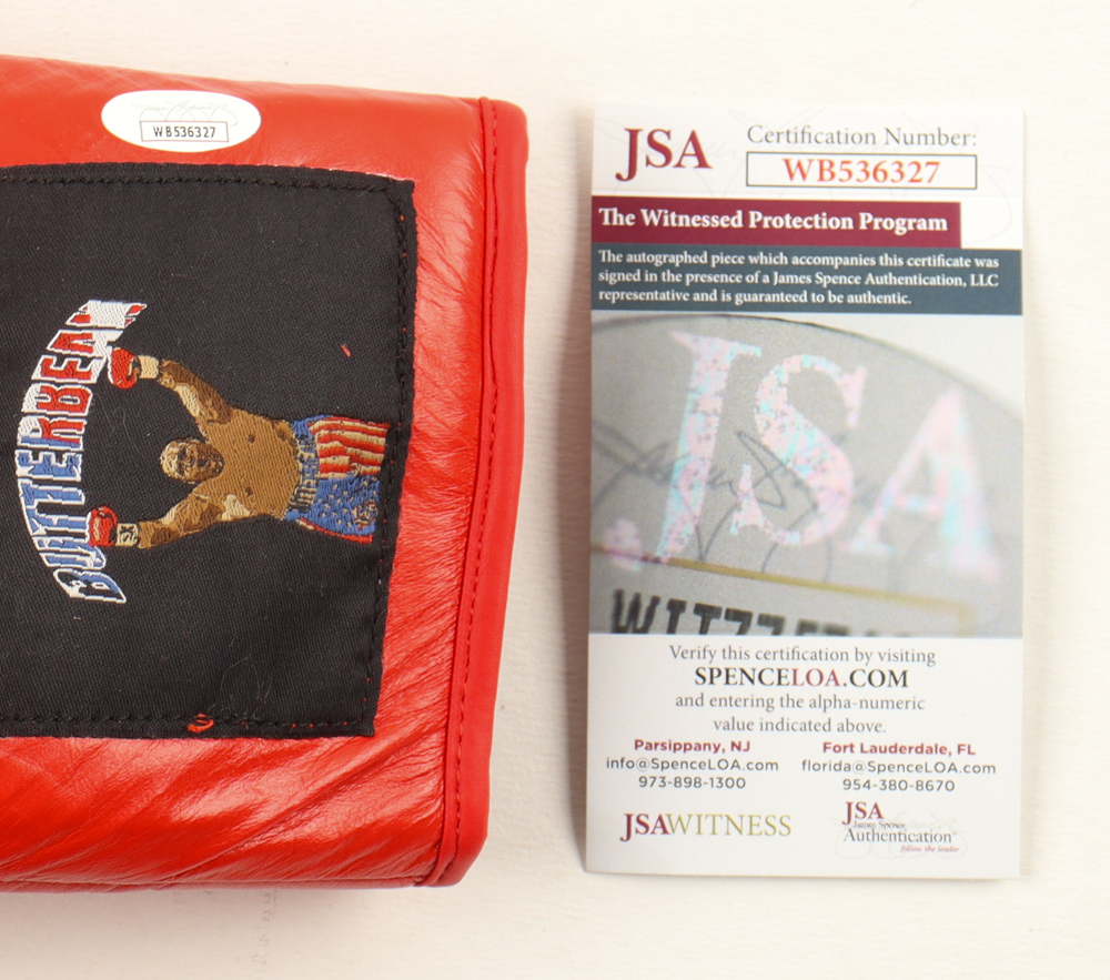 Eric "Butterbean" Esch Signed Fighter Model Boxing Glove (JSA ...