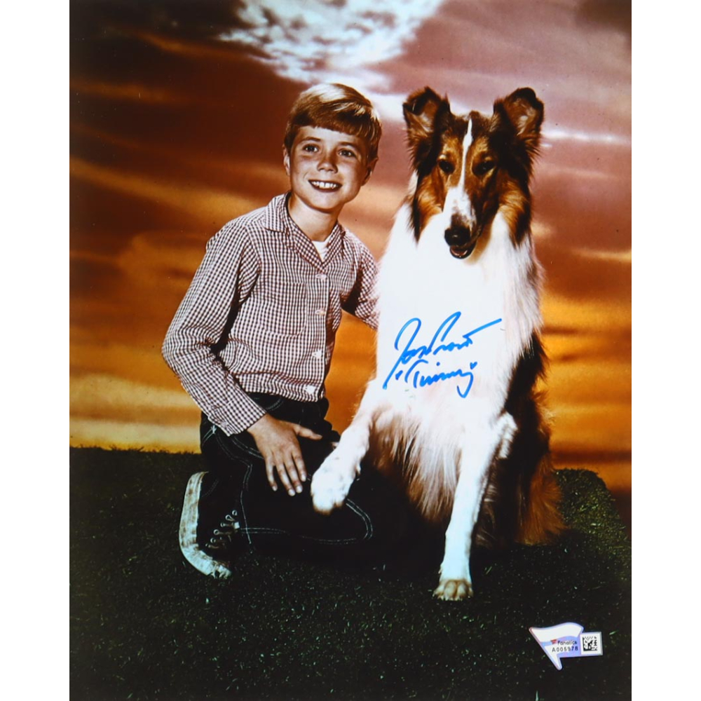 Jon Provost Signed "Lassie" 8x10 Photo Inscribed "Timmy" (Fanatics ...