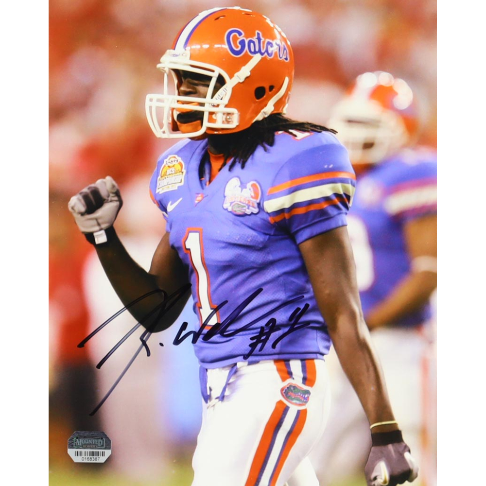 Reggie Nelson Signed Florida Gators 8x10 Photo (Mounted Memories ...