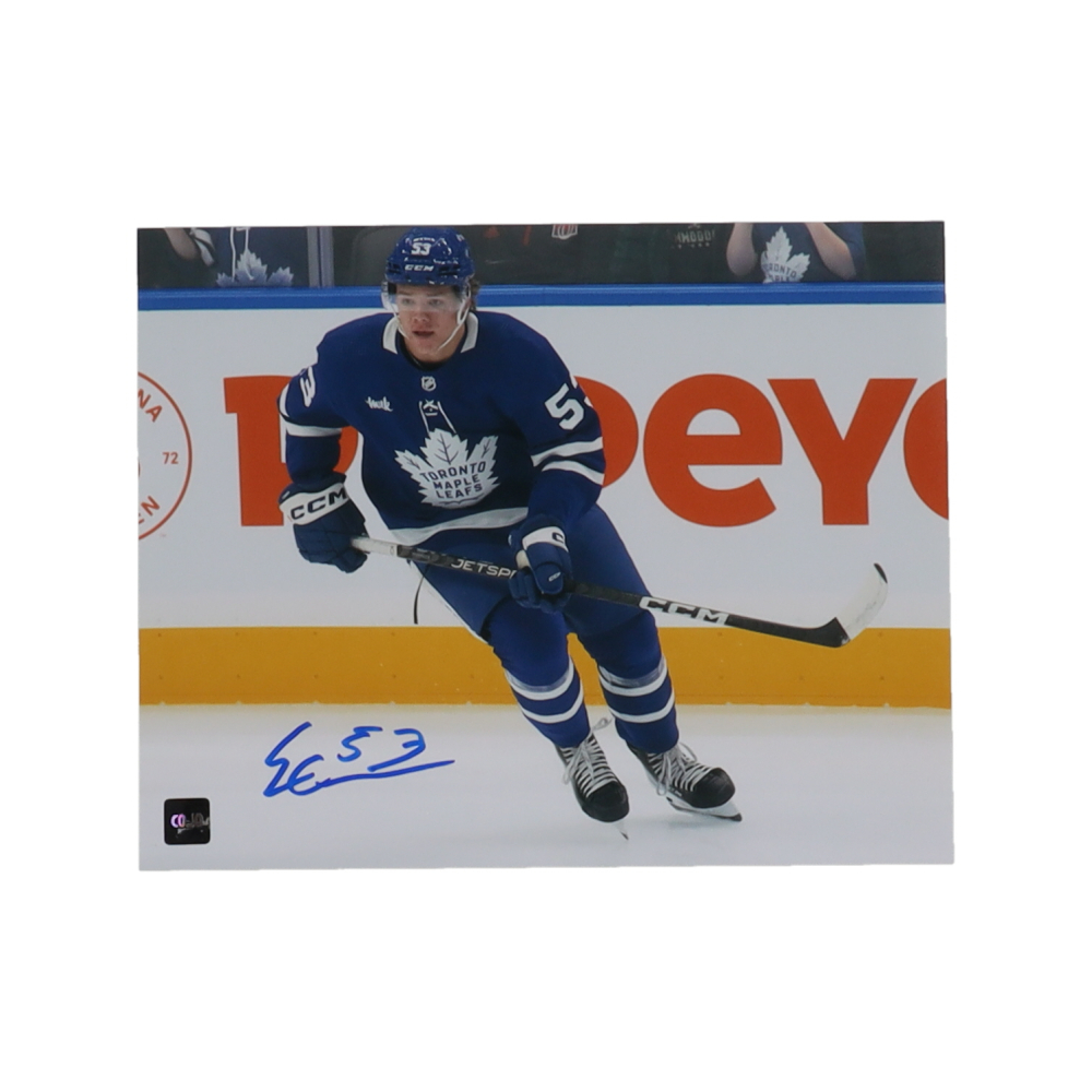 Easton Cowan Signed Maple Leafs 8x10 Photo (COJO) | Pristine Auction
