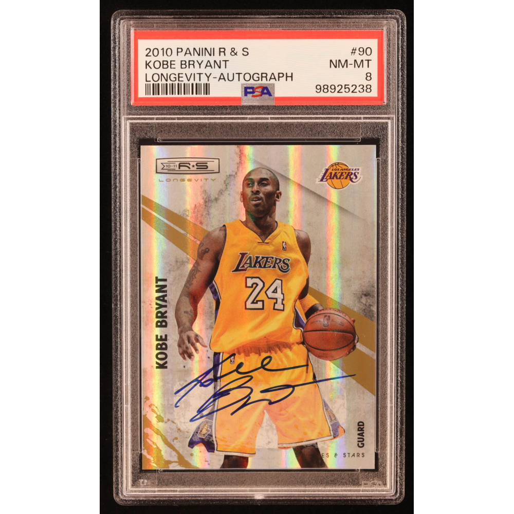 Kobe Bryant 2009-10 Rookies and Stars Longevity Autograph #90 #45/49 ...