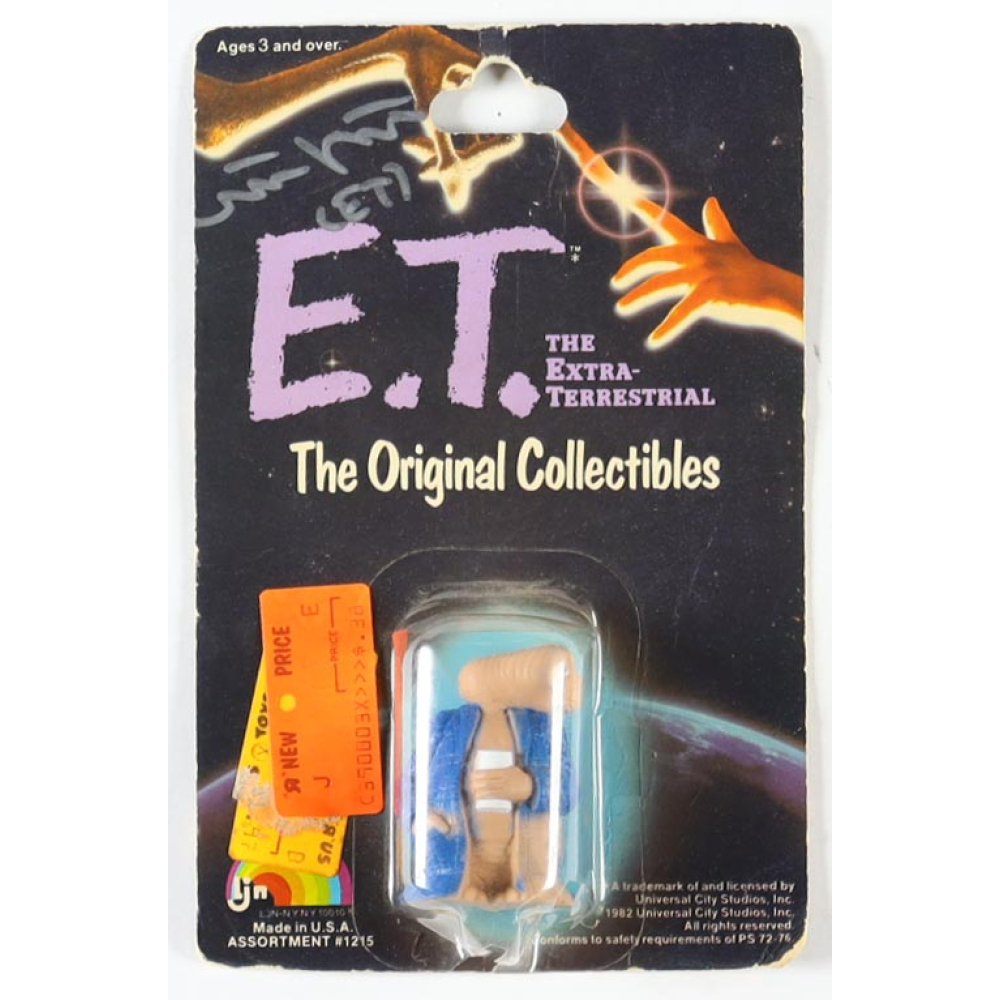 Matthew Demeritt Signed "E.T.: The Extra Terrestrial" E.T. LJN ...