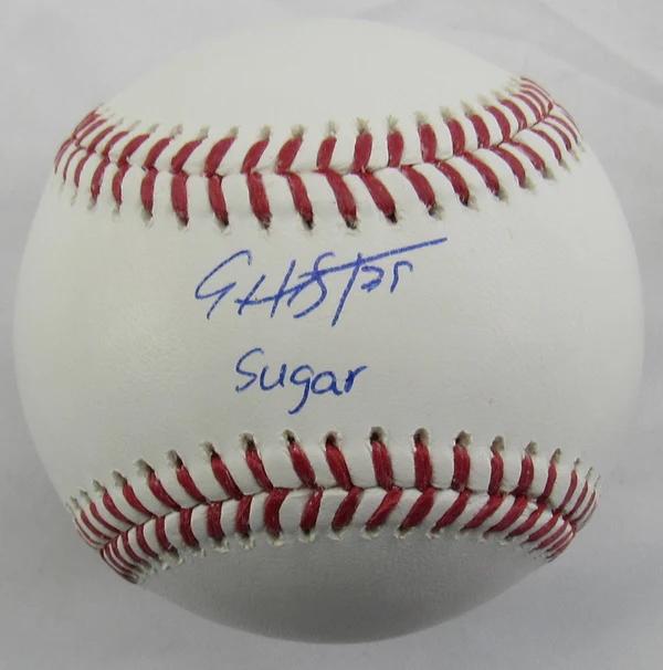 Edwin Diaz Signed OML Baseball Inscribed "Sugar" (JSA) | Pristine Auction