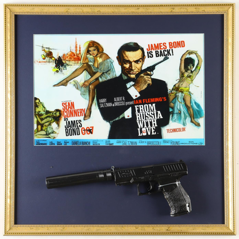 James Bond "From Russia With Love" Custom Framed Poster Print Display ...