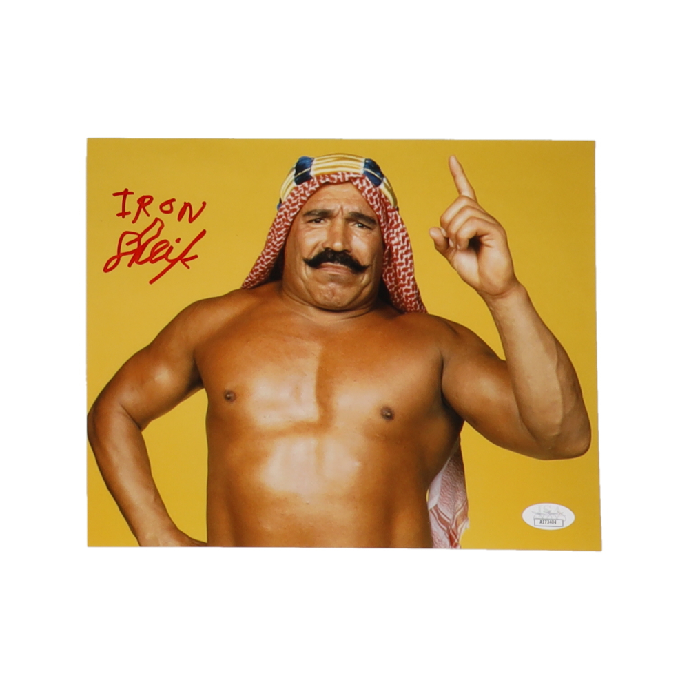 The Iron Sheik Signed WWE 8x10 Photo (JSA) | Pristine Auction