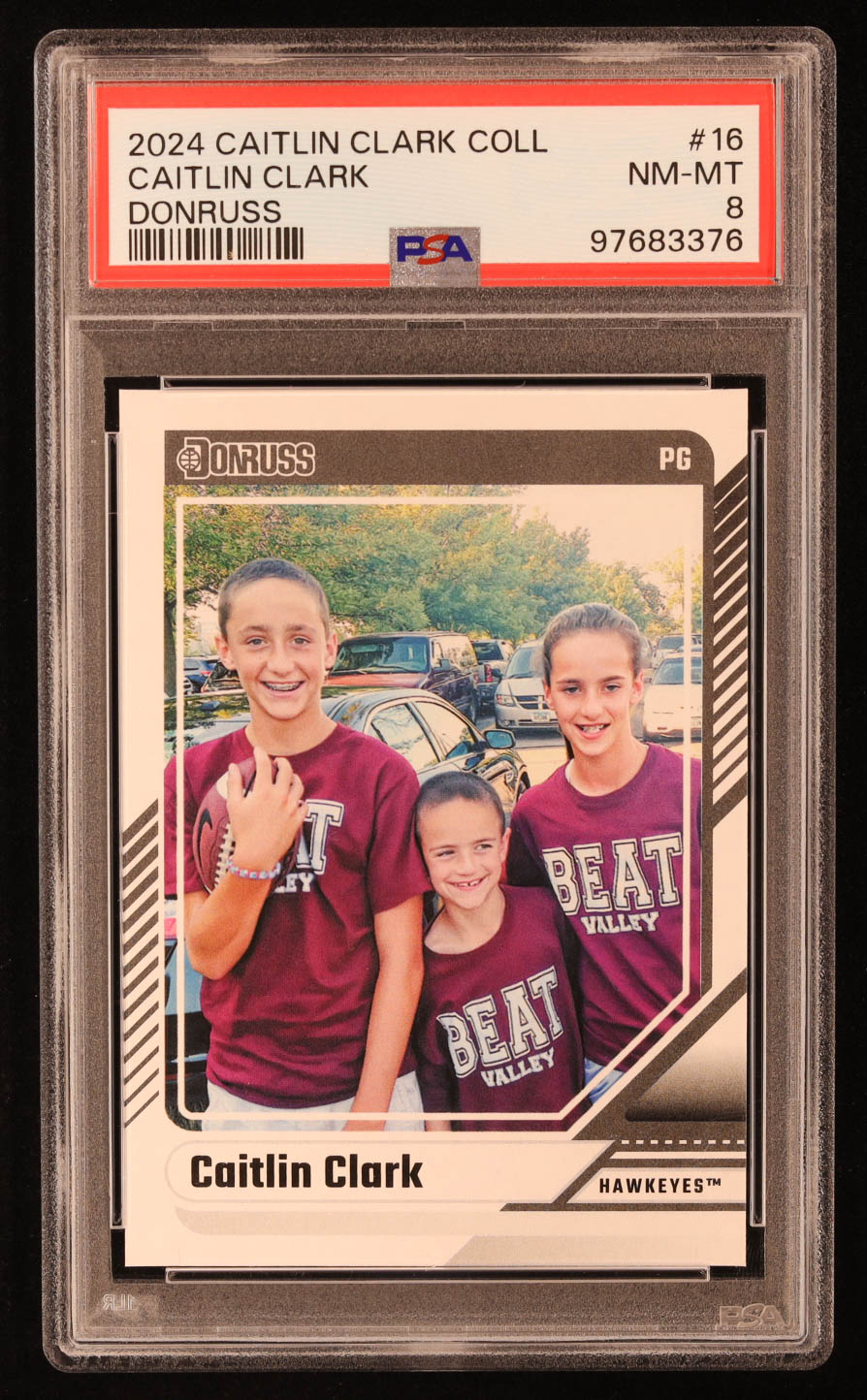 Caitlin Clark 2024 Panini Caitlin Clark Collection Donruss #16 RC (PSA ...