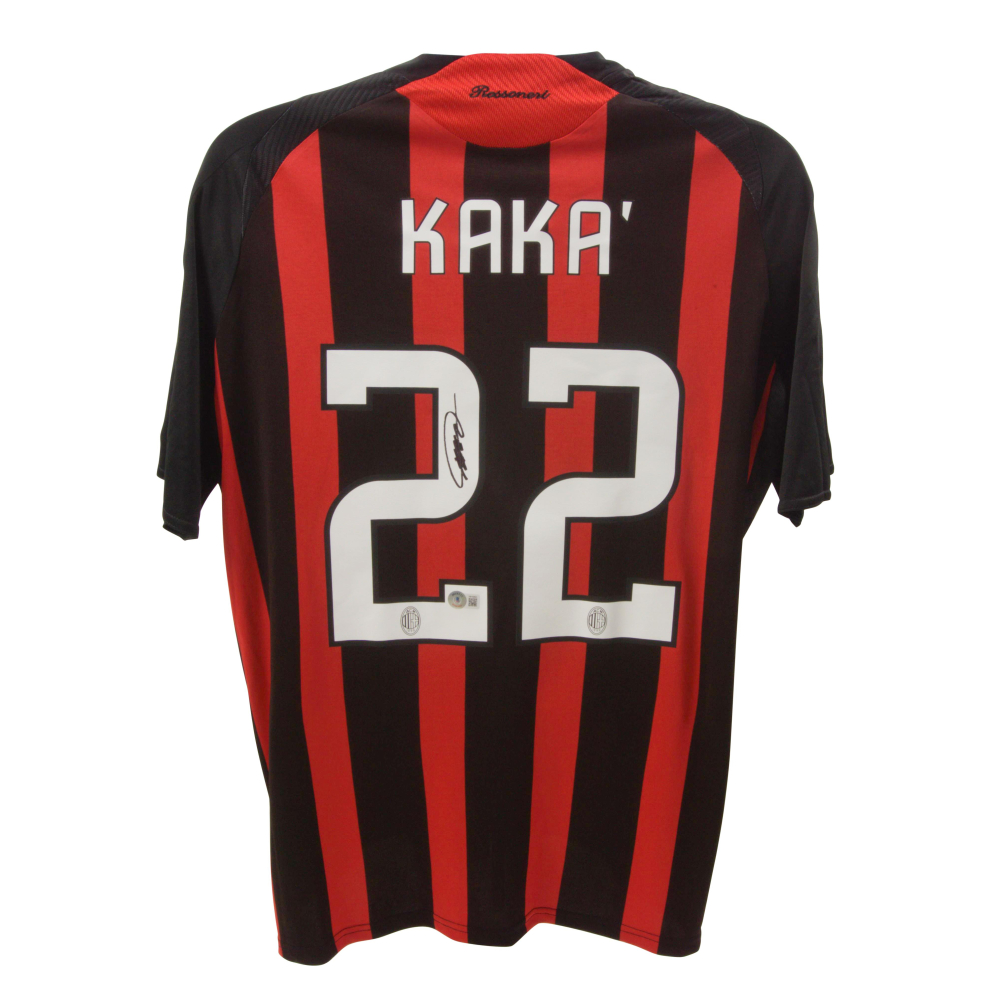 Kaka Signed AC Milan Jersey (Beckett) | Pristine Auction