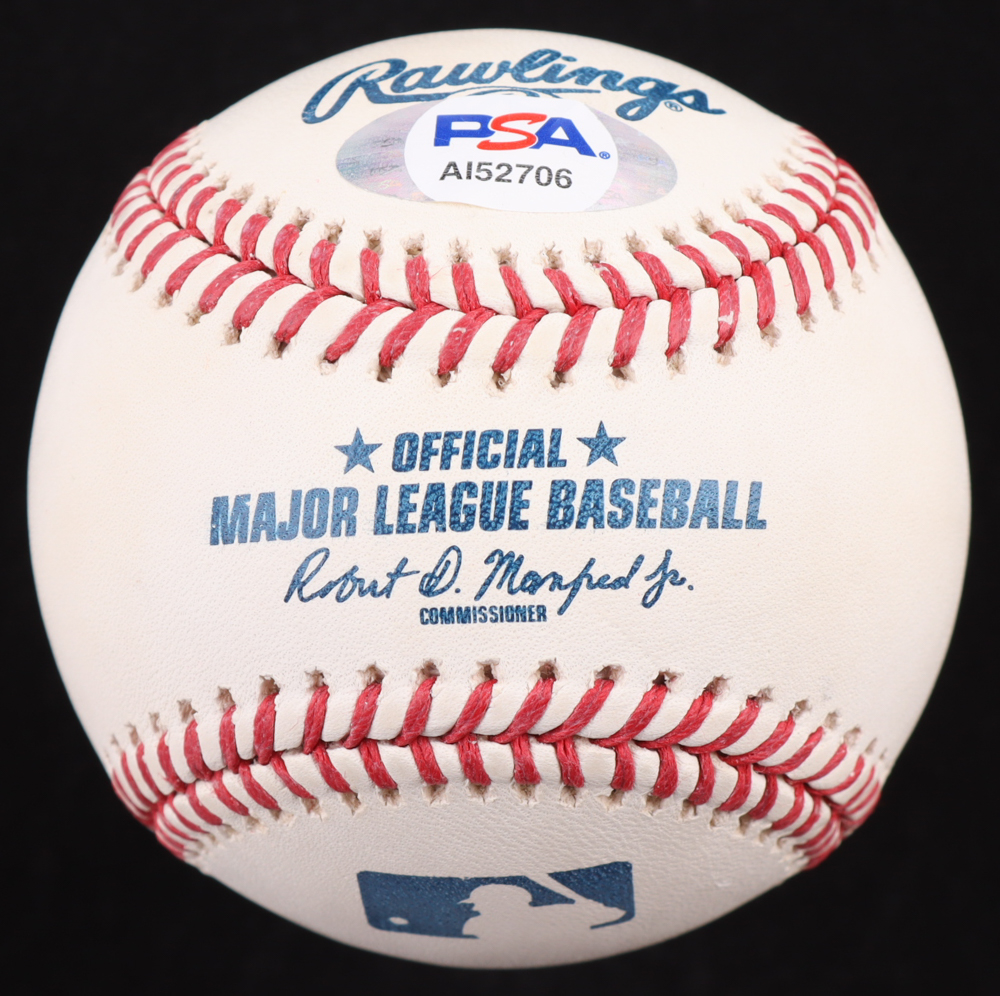 David Wells Signed OML Baseball (PSA) | Pristine Auction