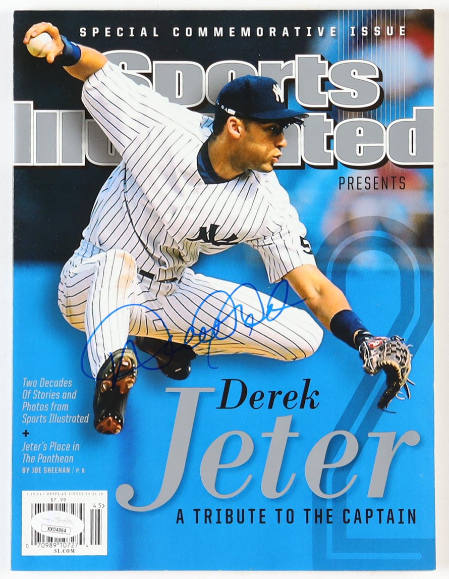 Derek Jeter Signed 2014 "Sports Illustrated" Special Commemorative ...