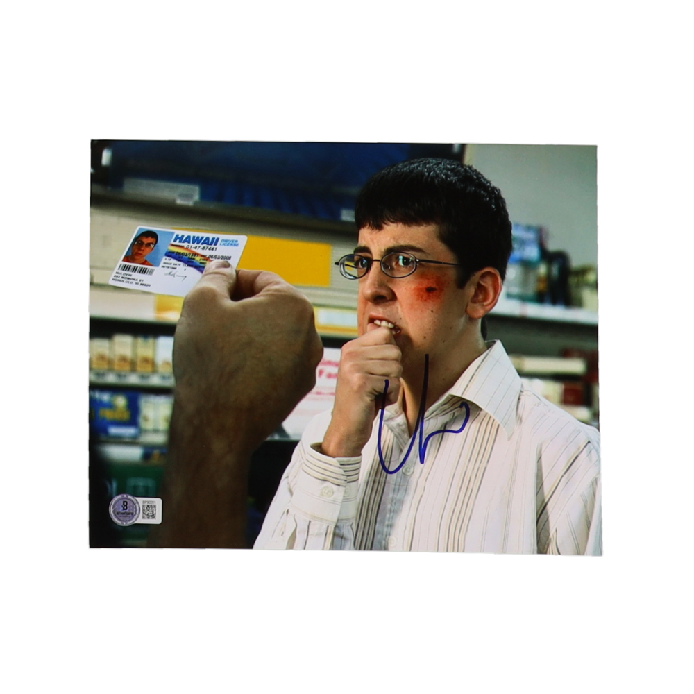 Christopher Mintz-Plasse Signed "Superbad" 8x10 Photo (Beckett ...