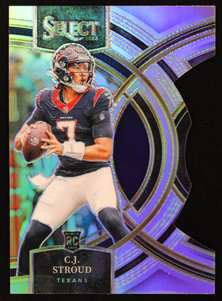 CJ Stroud 2023 Select Prizm Silver Die Cut #183 RC | Pristine Auction
