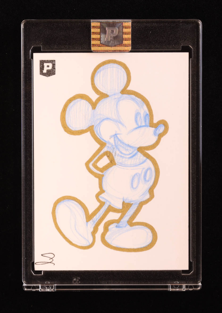 Mickey Mouse | Disney | Original Art Sketch Card by Scott Cook (1/1 Original Art) | Pristine Auction