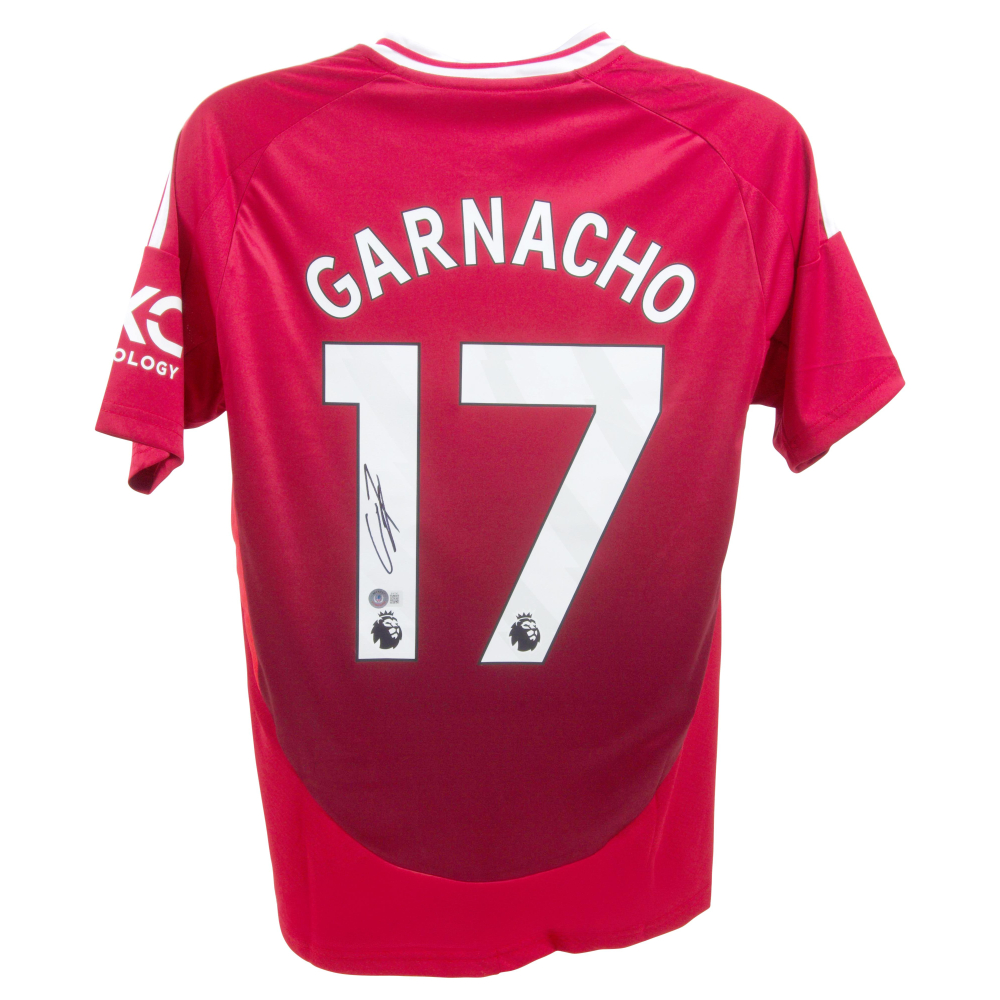 Alejandro Garnacho Signed Jersey (Beckett) | Pristine Auction