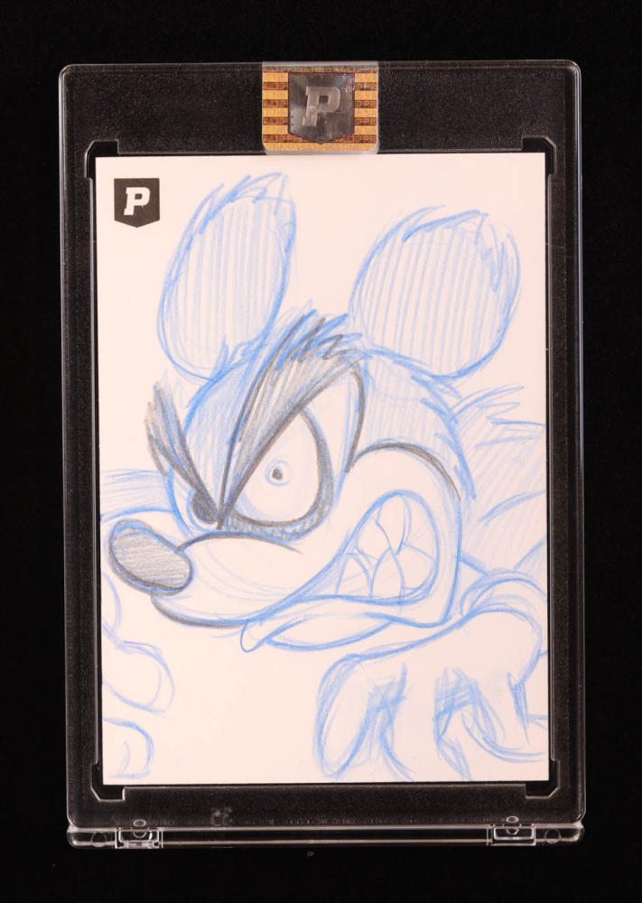 Mickey Mouse | Disney | Original Art Sketch Card by Scott Cook (1/1 Original Art) | Pristine Auction