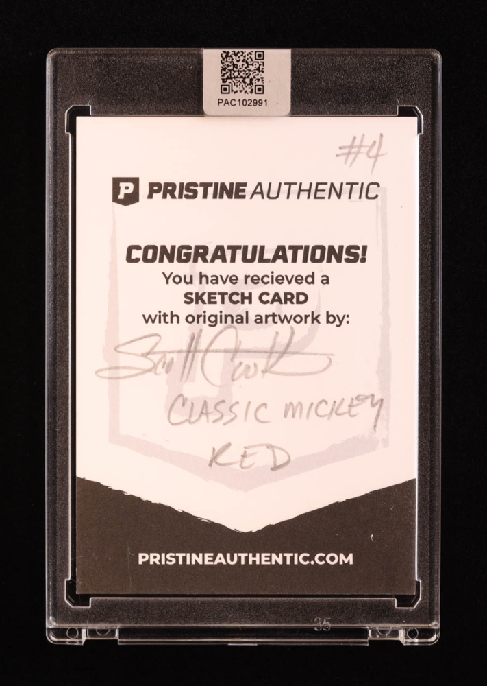 Mickey Mouse | Disney | Original Art Sketch Card by Scott Cook (1/1 ...