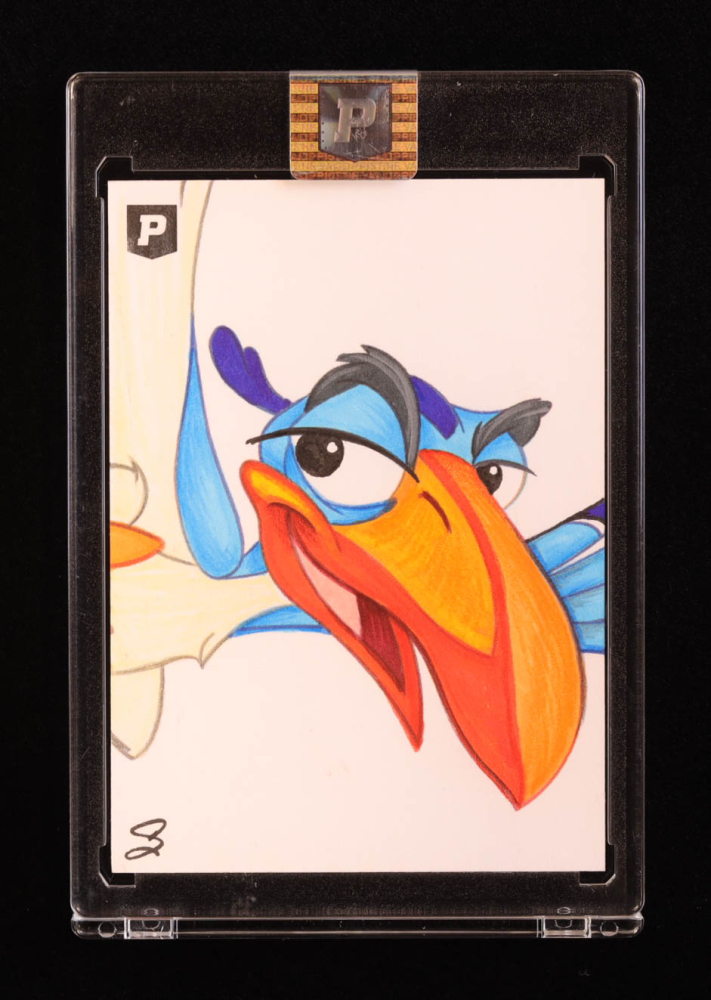 Zazu | Disney | Original Art Sketch Card by Scott Cook (1/1 Original Art) | Pristine Auction