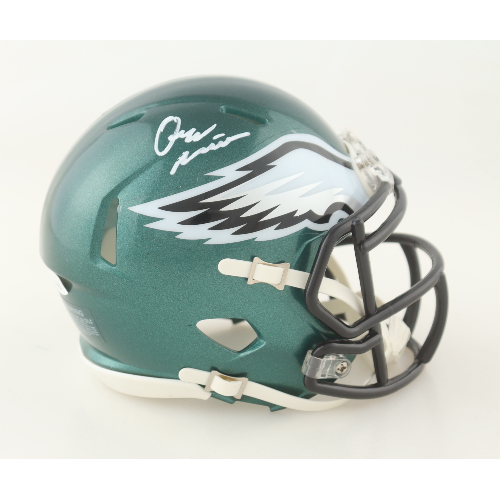 Quinyon Mitchell Signed Eagles Speed Mini Helmet (JSA) | Pristine Auction