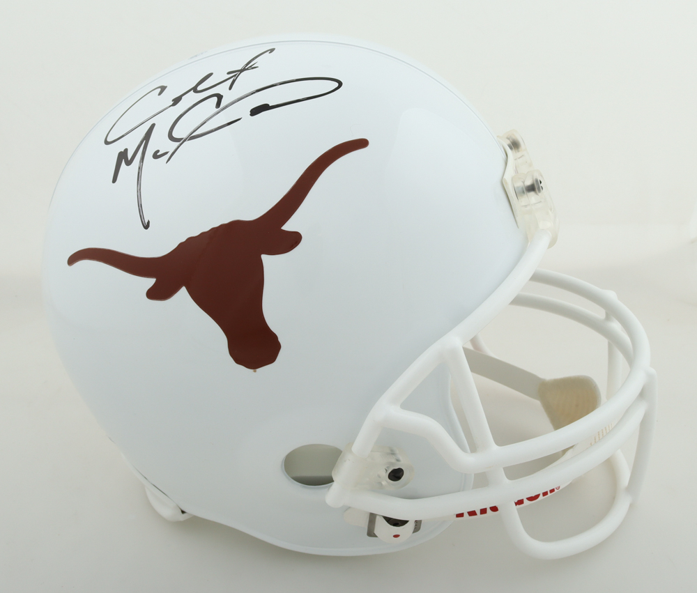 Colt McCoy Signed Texas Longhorns Full-Size Helmet (McCoy) | Pristine ...