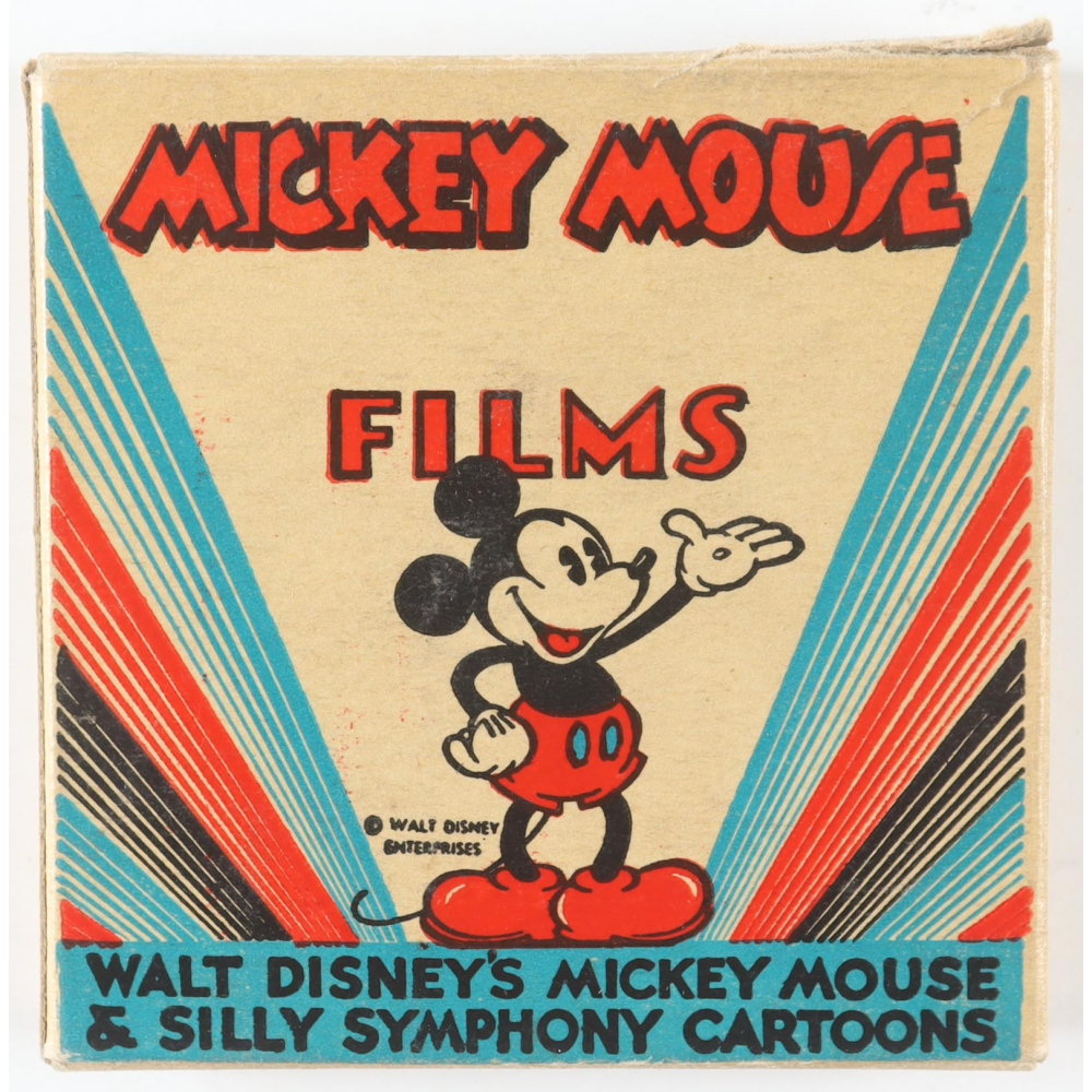 1940s Vintage Disney Mickey Mouse "The Gorilla Tamer" 8MM Film with ...