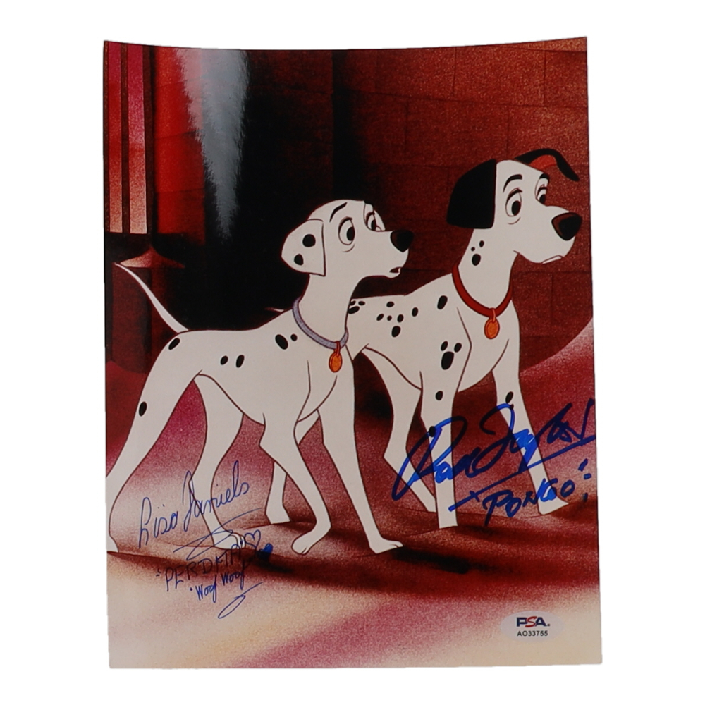 Rod Taylor & Lisa Daniels Signed "101 Dalmatians" 8x10 Photo Inscribed ...