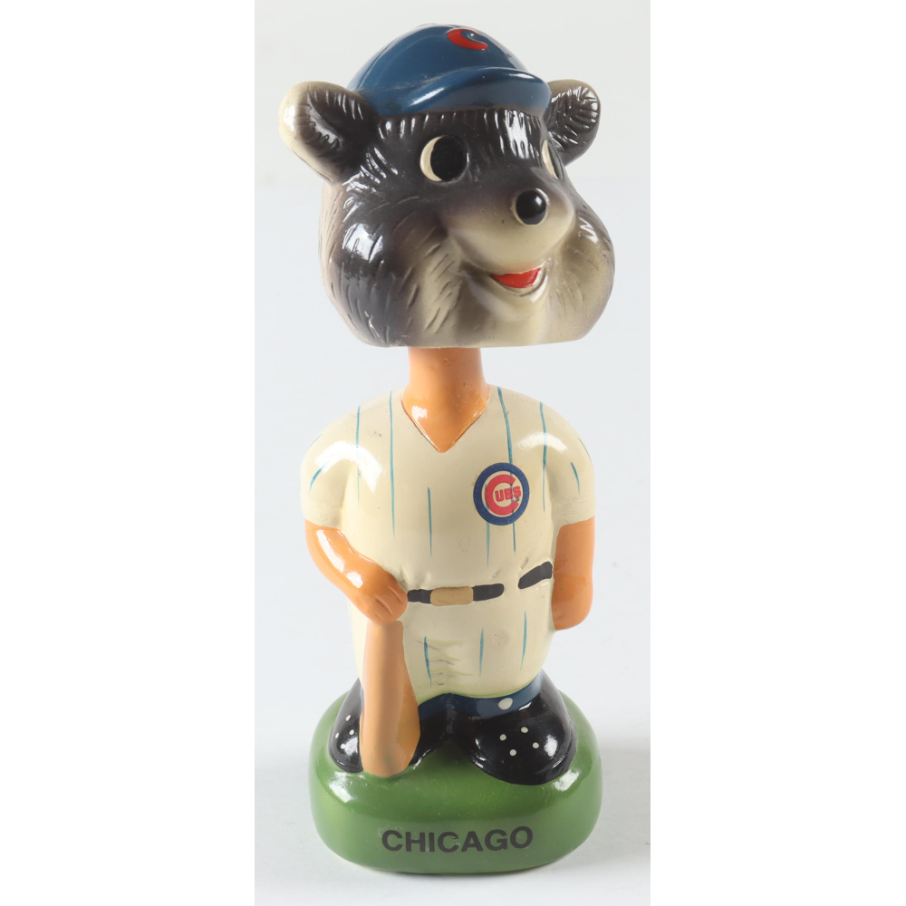 Vintage Cubs Ceramic Bobblehead in Original Box | Pristine Auction