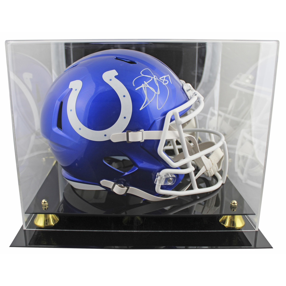 Reggie Wayne Signed Colts Full-Size Flash Alternate Speed Helmet with ...