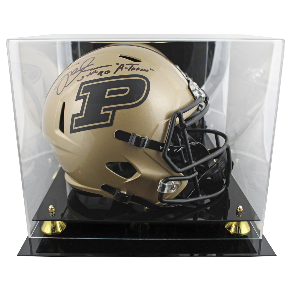 Mike Alstott Signed Purdue Boilermakers Full-Size Speed Helmet ...