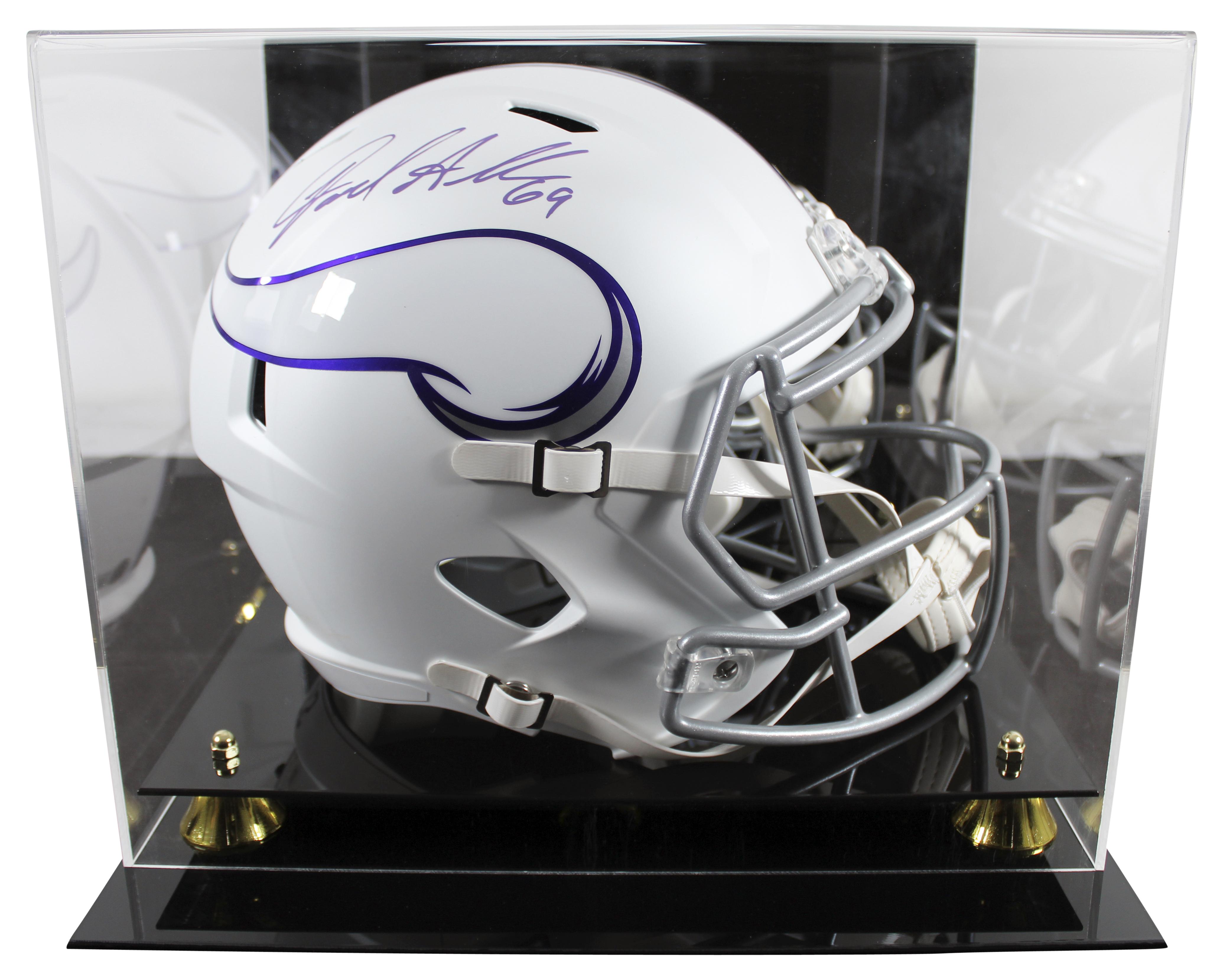 Jared Allen Signed Vikings Full-Size Alternate Speed Helmet with ...