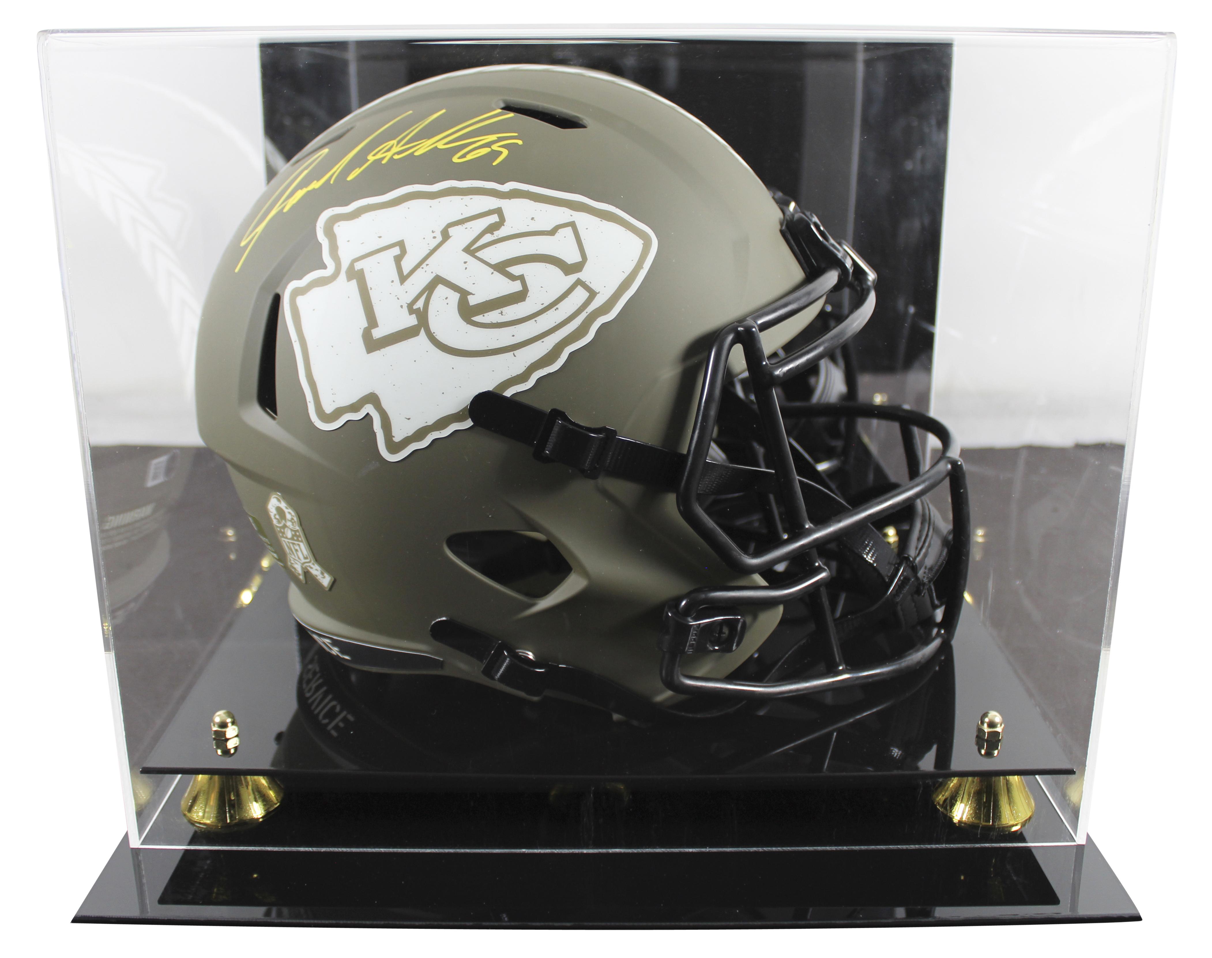 Jared Allen Signed Chiefs Full-Size Salute To Service Alternate Speed ...