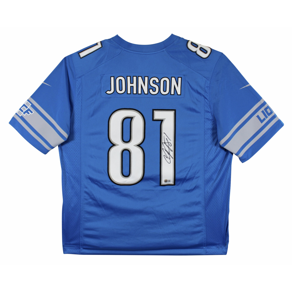 Calvin Johnson Signed Lions Nike Jersey (Beckett) | Pristine Auction