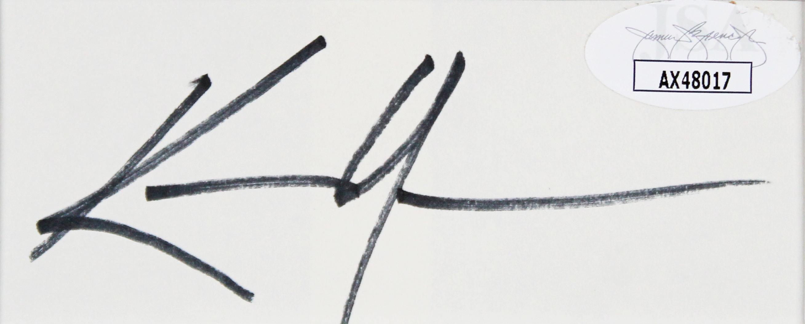 Keanu Reeves Signed "John Wick" Custom Framed Cut Display (JSA ...