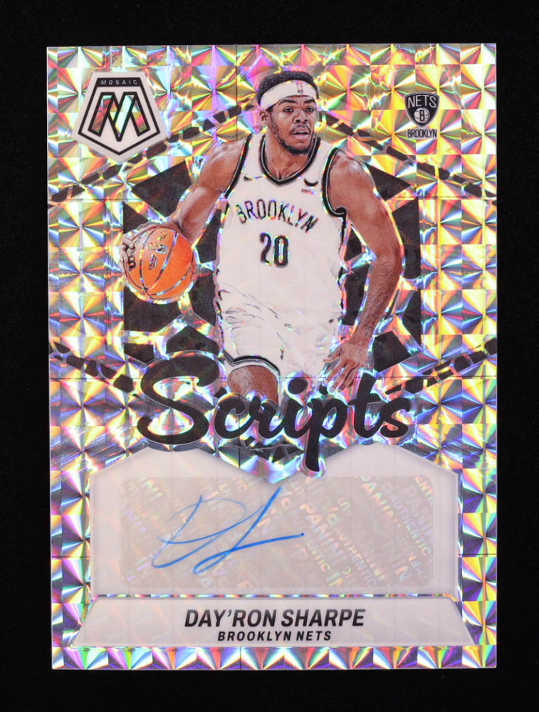 Day'Ron Sharpe 2023-24 Panini Mosaic Scripts #25 | Pristine Auction