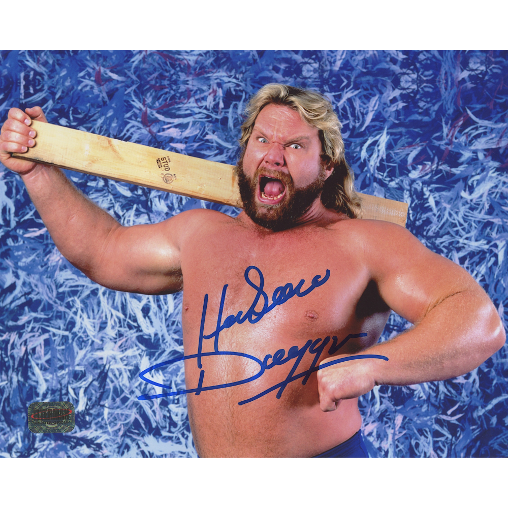 "Hacksaw" Jim Duggan Signed WWE 8x10 Photo (Fiterman Hologram ...