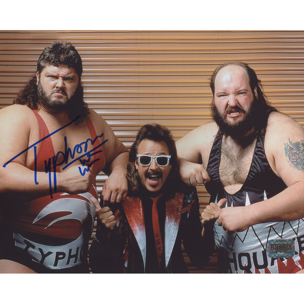 "Typhoon" Fred Ottman Signed WWE 8x10 Photo (Fiterman Hologram ...