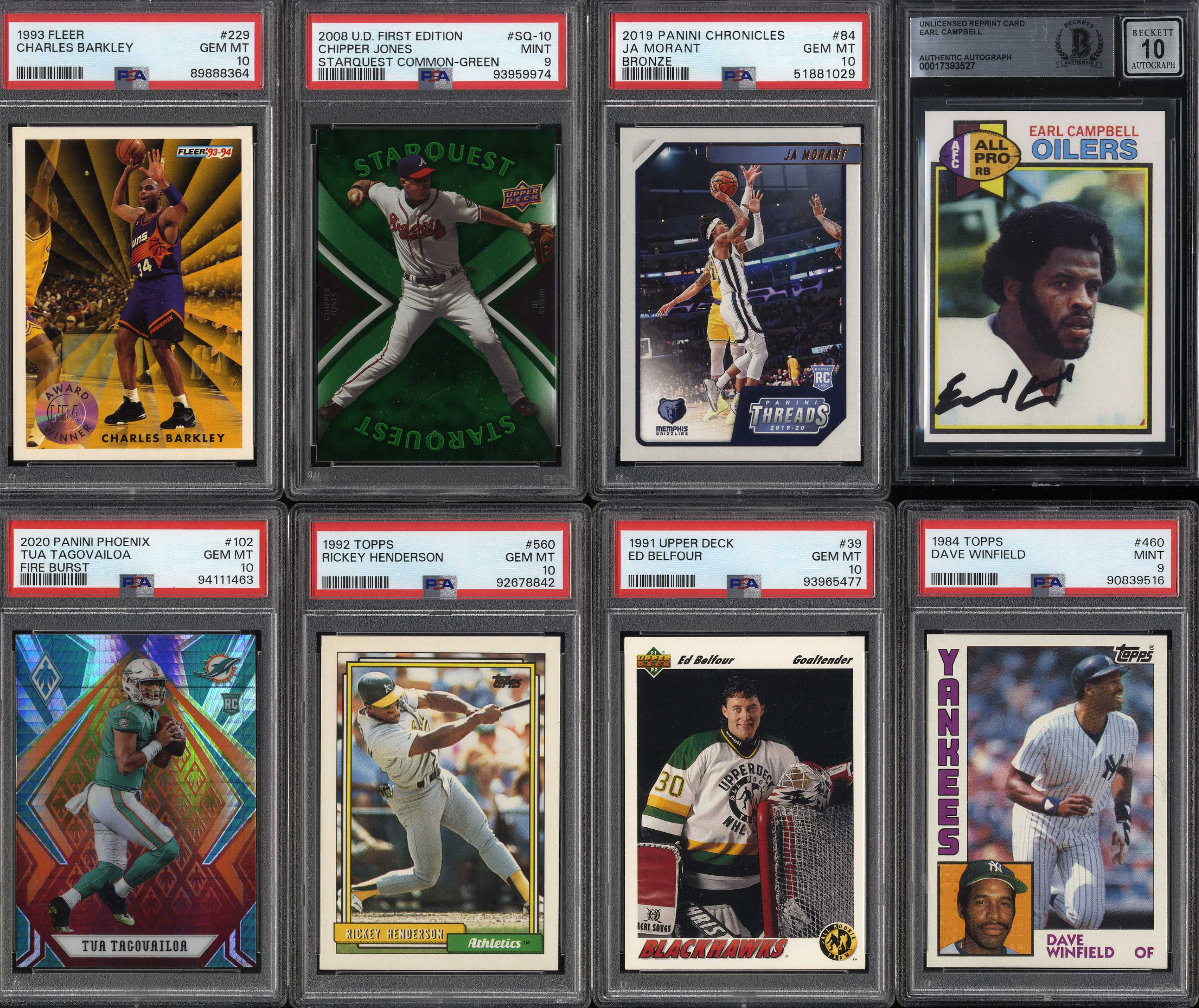 2024 Icon Authentic Graded Card Collection Mystery Box Series 9 ...